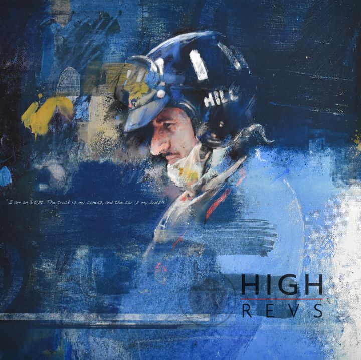 GRAHAM HILL by Joff Carter - High Revs Studio