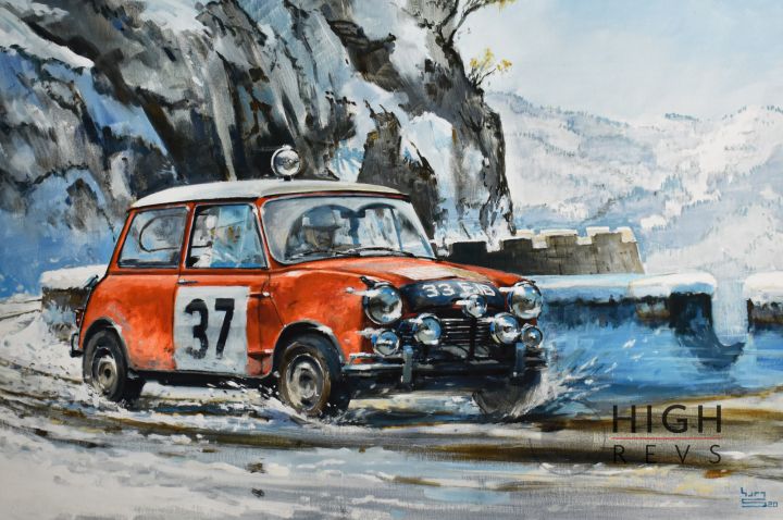THE LEGEND OF MONTE CARLO - Motorsport Art Prints by Keith Burns - High ...