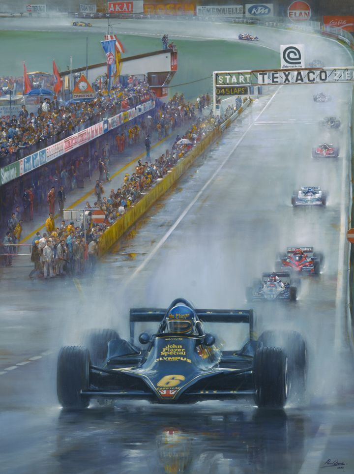 LEADING THE WAY - Ronnie Peterson Tribute Art Prints by Paul Dove ...