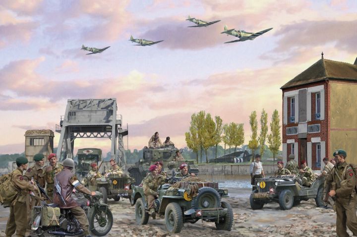 PEGASUS DAWN – Ox & Bucks Light Infantry D-Day Art Prints by Simon Smith - High Revs Studio