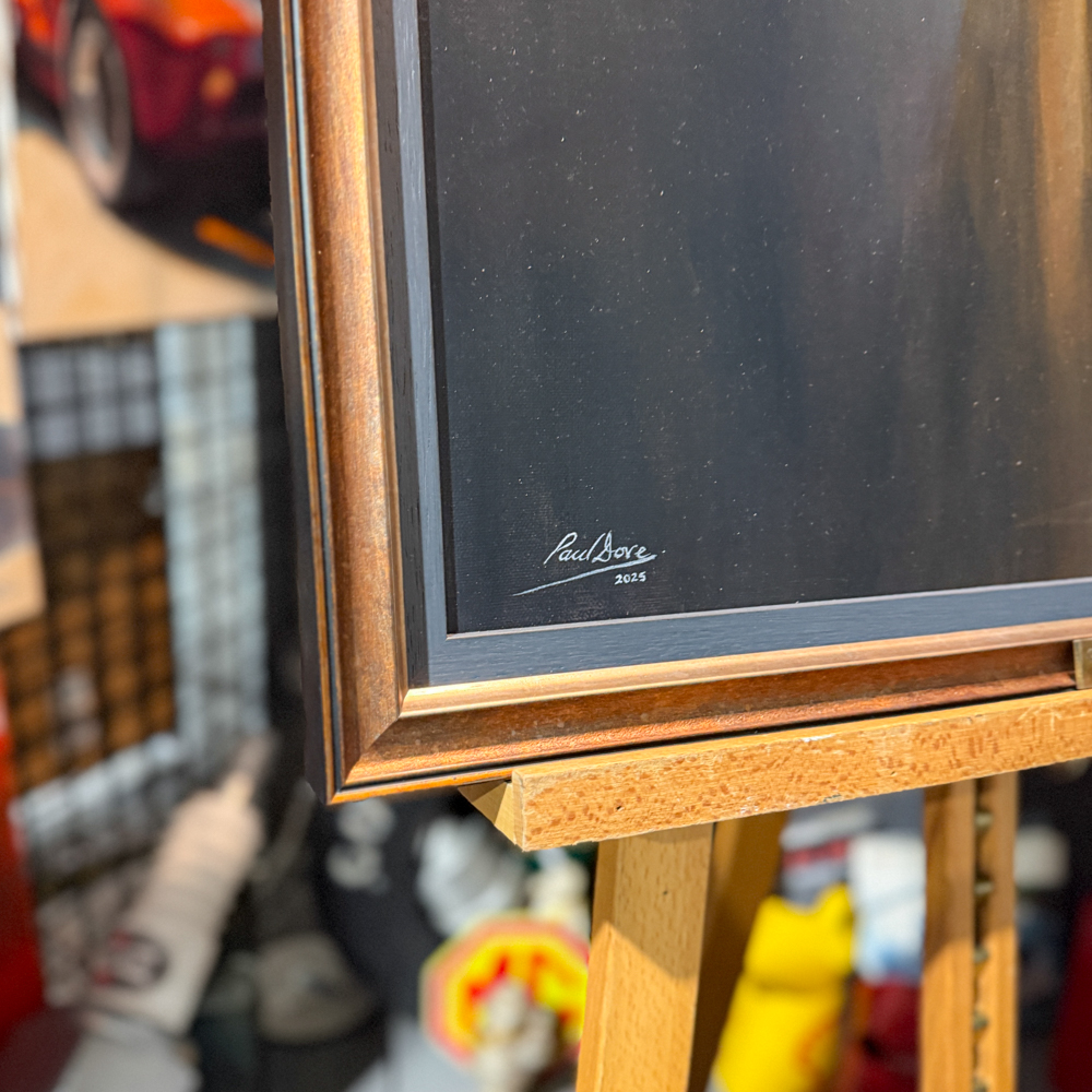COLIN CHAPMAN - Original Painting by Paul Dove - High Revs Studio